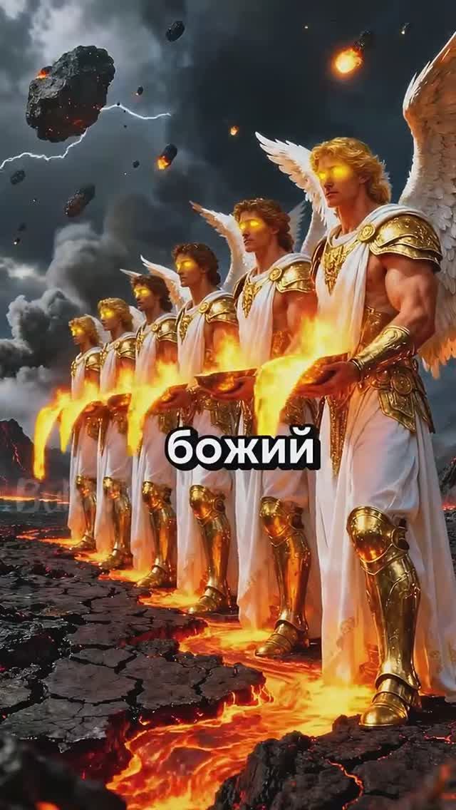 ⁉️Семь чаш гнева Божия - Откровение Иоанна Богослова гл. 16.