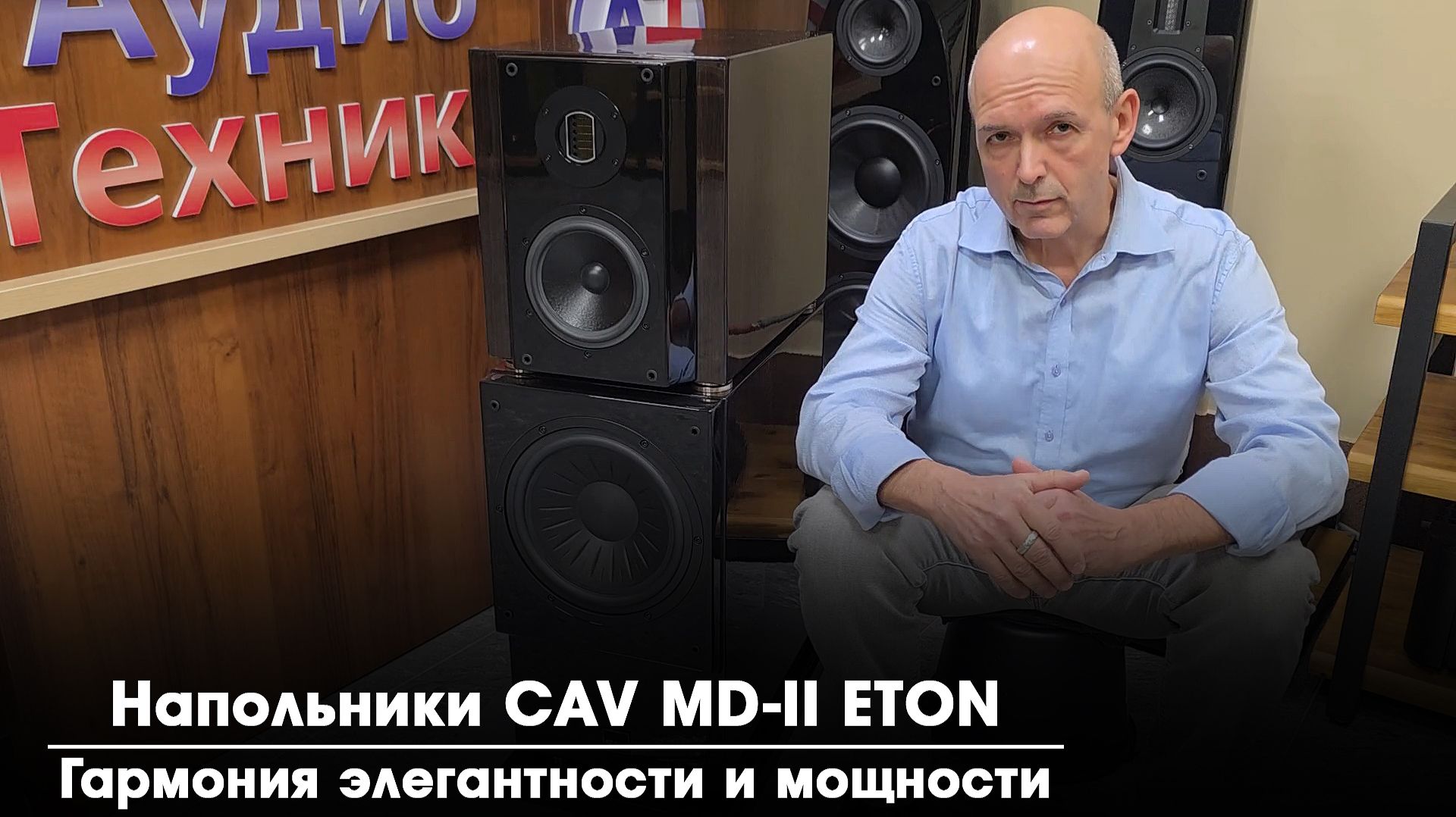 Обзор напольной акустики CAV MDII