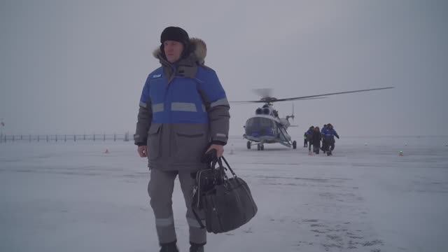 Встречи с коллективами Харасавэйского и Бованенковского месторождений