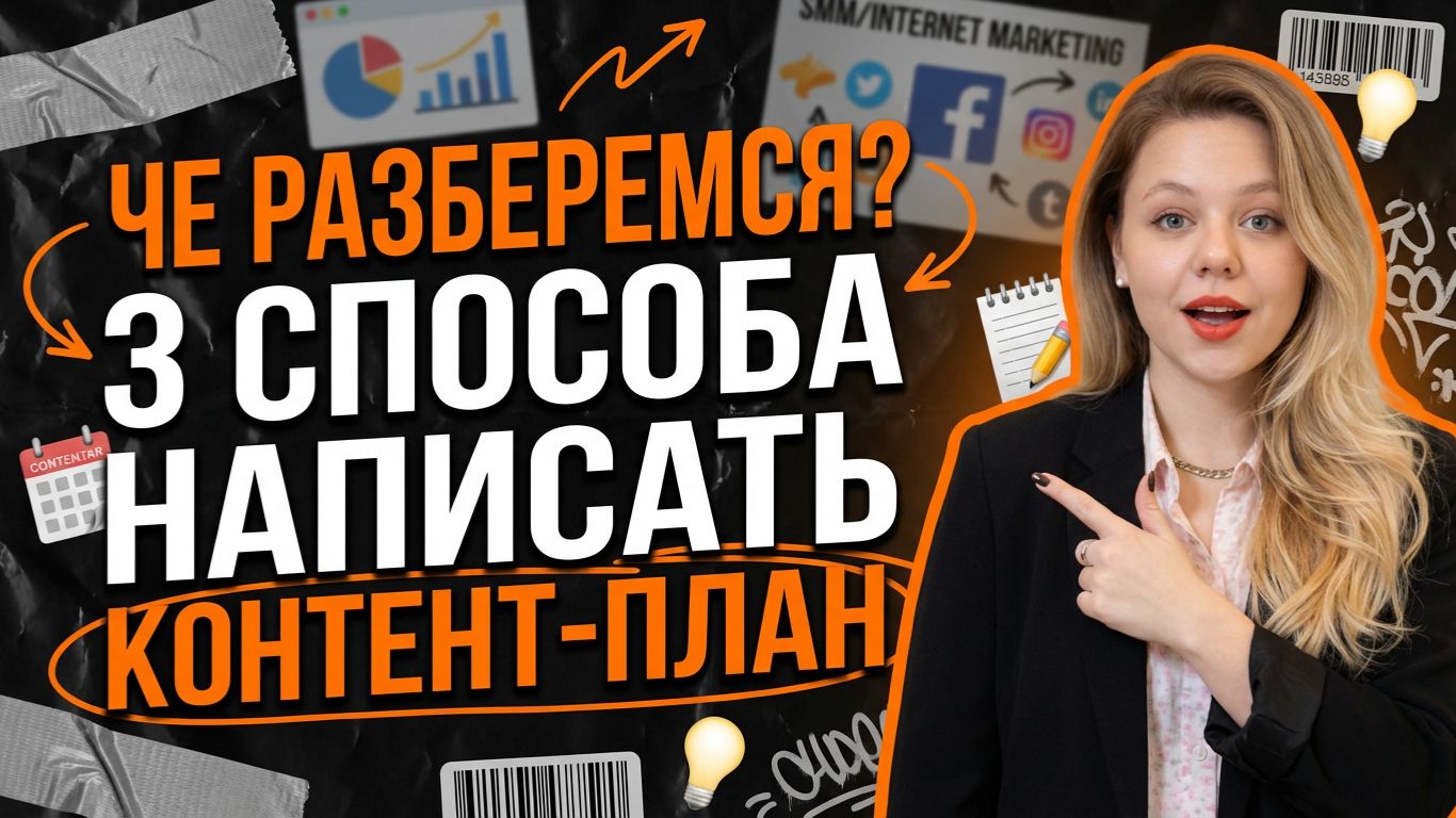 Как написать контент-план? 3 способа написать контент-план.