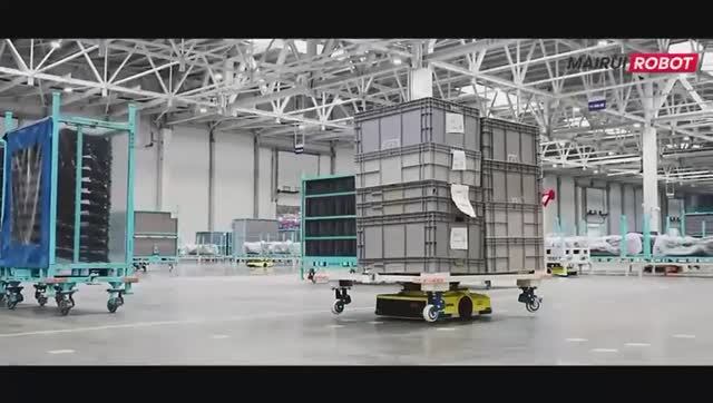 Как автозавод применил LMR MaiRui L2, L3, L5, L8  для JIT / JIS доставки на конвейер из пикинга