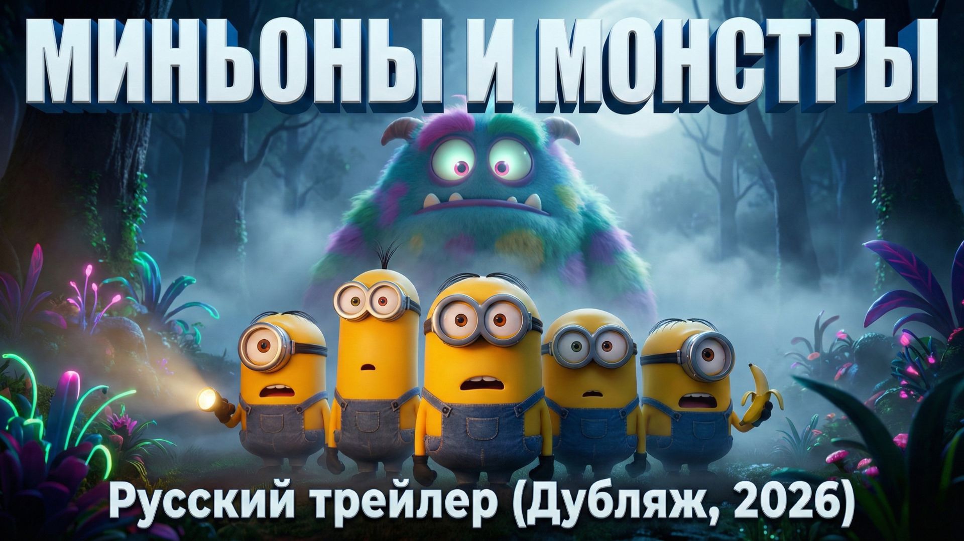 Миньоны и монстры — Русский трейлер (Дубляж, 2026)
