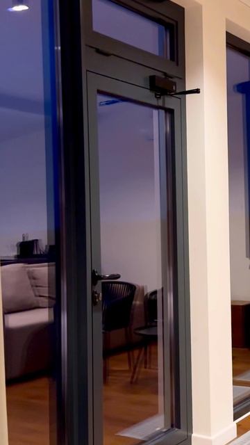 Алюминиевые окна в интерьере