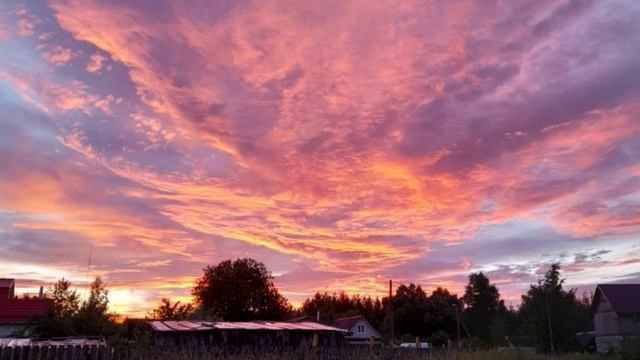 Разрумянился закат. (стих в прозе)