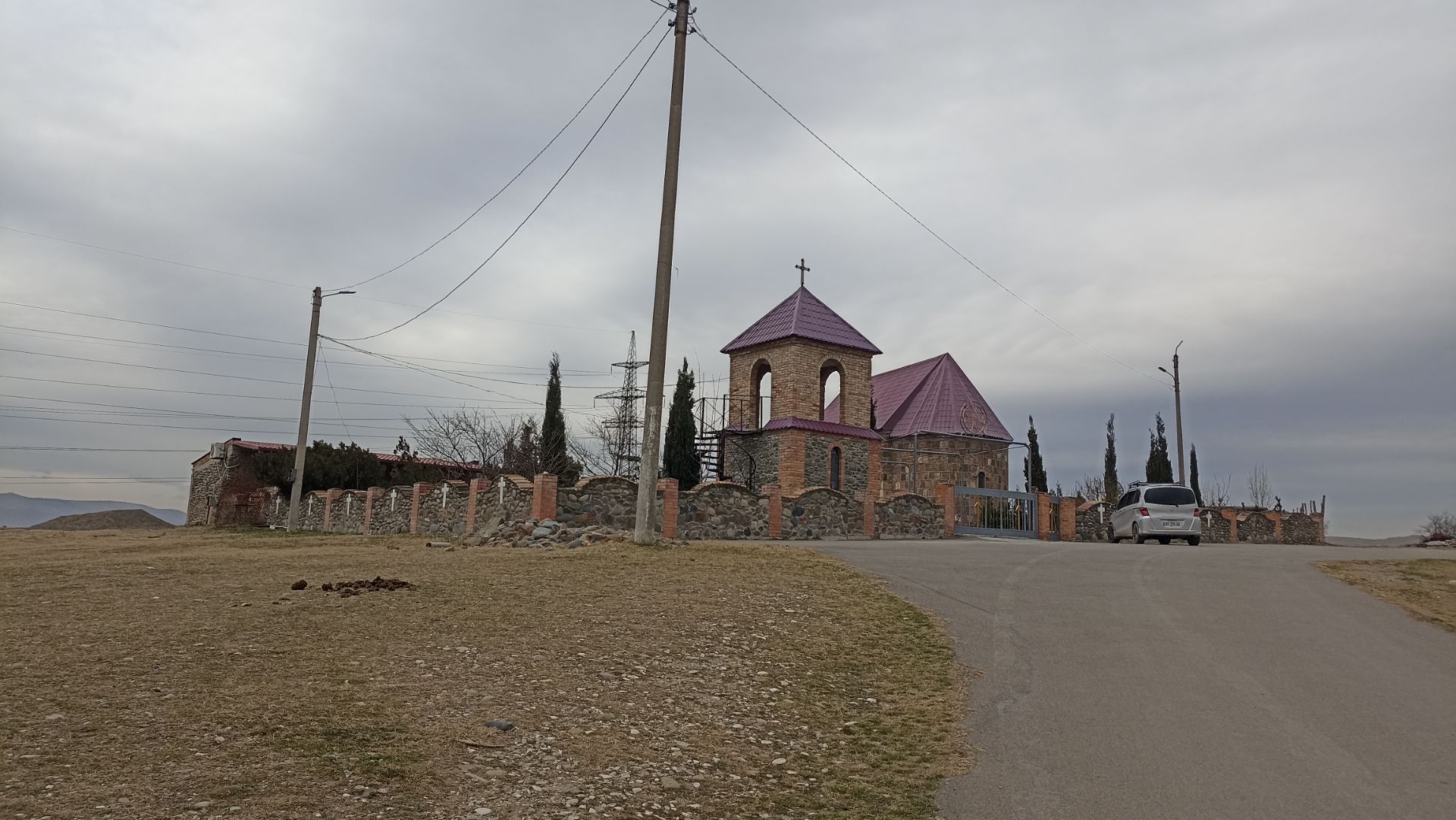 Прогулка по Ахали Самгори 17.02.2026 (общий обзор, храмы и школа)