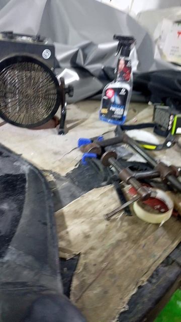 Капитальный ремонт моноласты из корбона