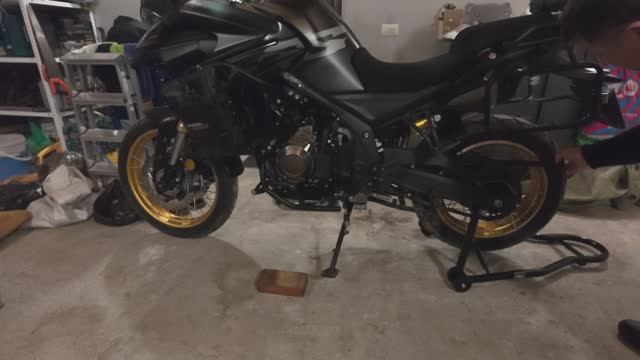 Мотоподкат на Voge ds625x