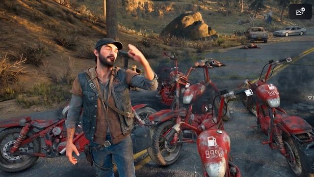 Генерация ИИ по мотивам игры «Жизнь после» (Days Gone)