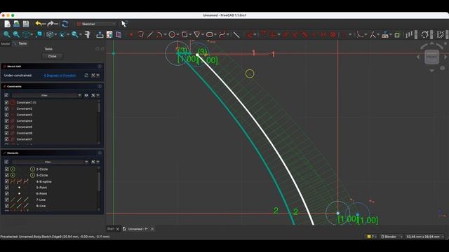 Учебное пособие по Freecad_ Пошаговое создание вращающейся и зеркально отраженной детали
