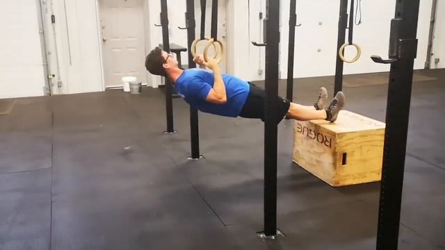 Horizontal Ring Rows |  Горизонтальные подтягивания на кольцах