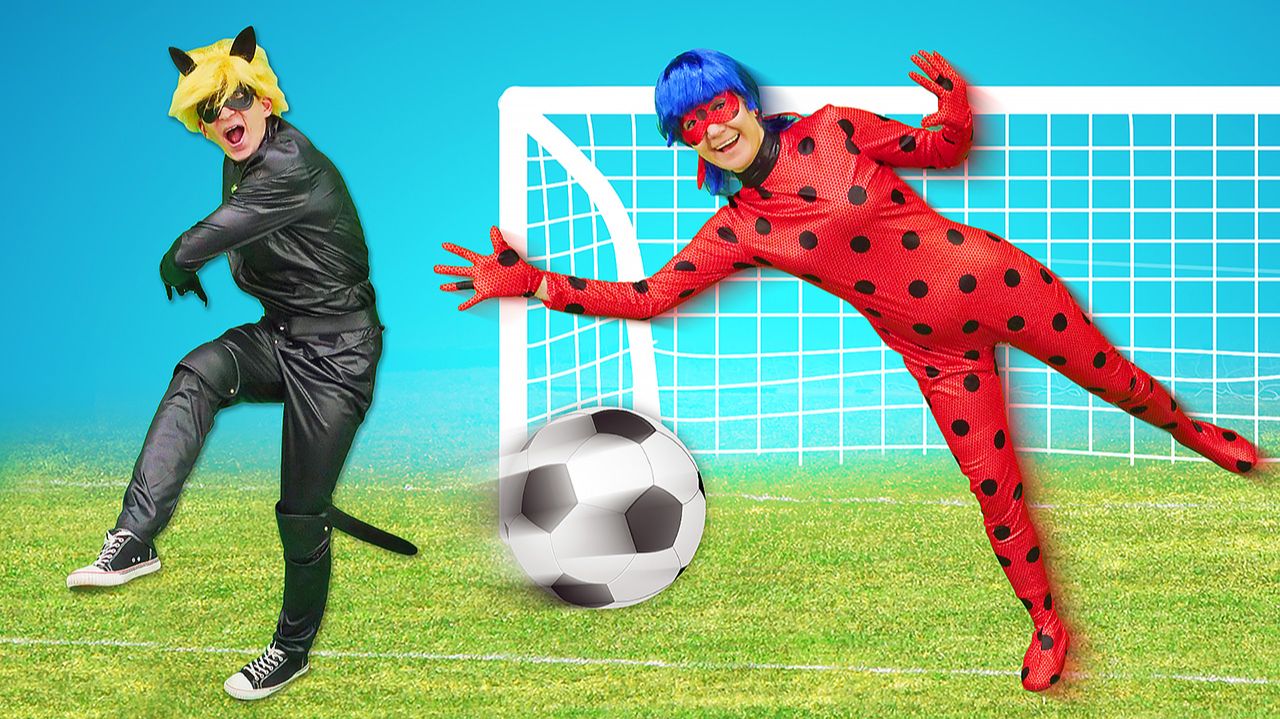 ПРИНЦЕССА СОФИЯ СТАЛА ЗЛОДЕЙКОЙ НА ФУТБОЛЕ! ⚽😱 Леди Баг и Супер Кот СПАСАЮТ МАТЧ! 🦸⚡