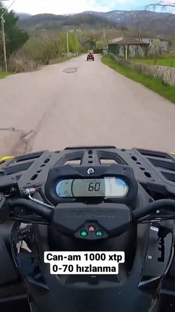 Can-AMI xtp1000 Outlander 0-70 разгон