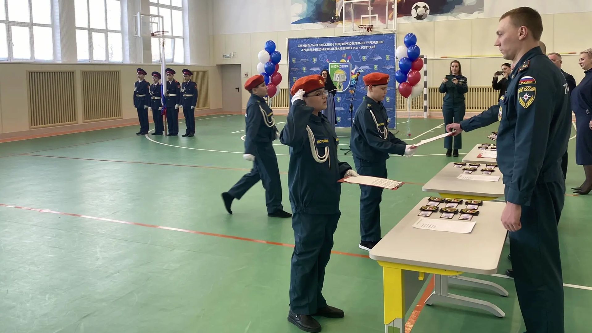 За 26 лет школа № 4 из Советского выпустила 254 кадета