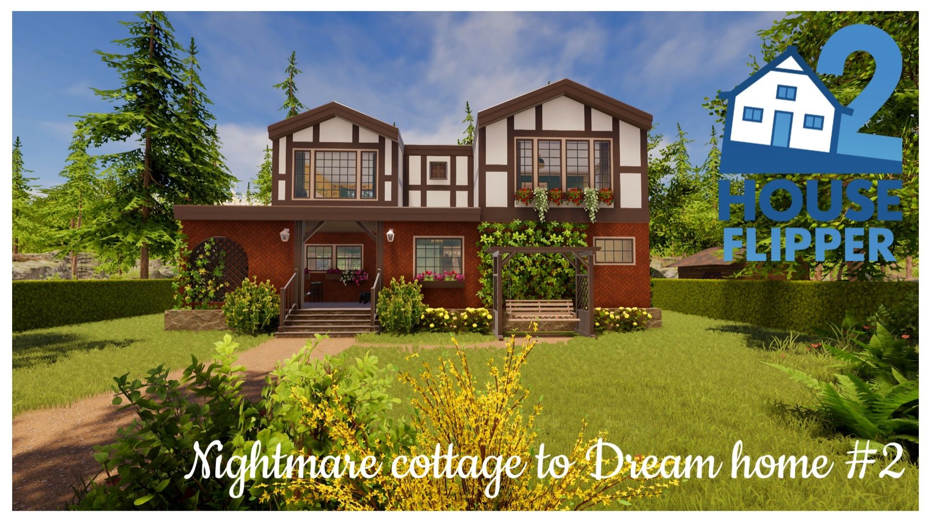 House Flipper 2 - Nightmare cottage to Dream home #2  (no commentary)