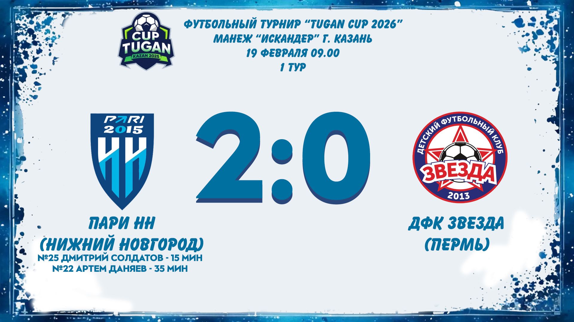 Пари НН (Нижний Новгород) - ДФК Звезда (Пермь)