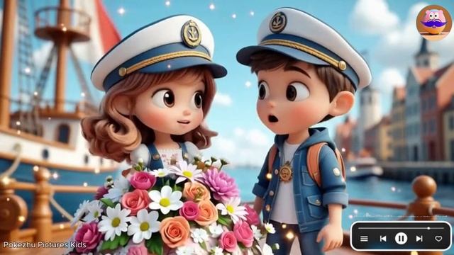 ⛵️ПРО КОРАБЛИК: МУЛЬТИК‑ПЕСЕНКА | Развивающие детские песни и мультики