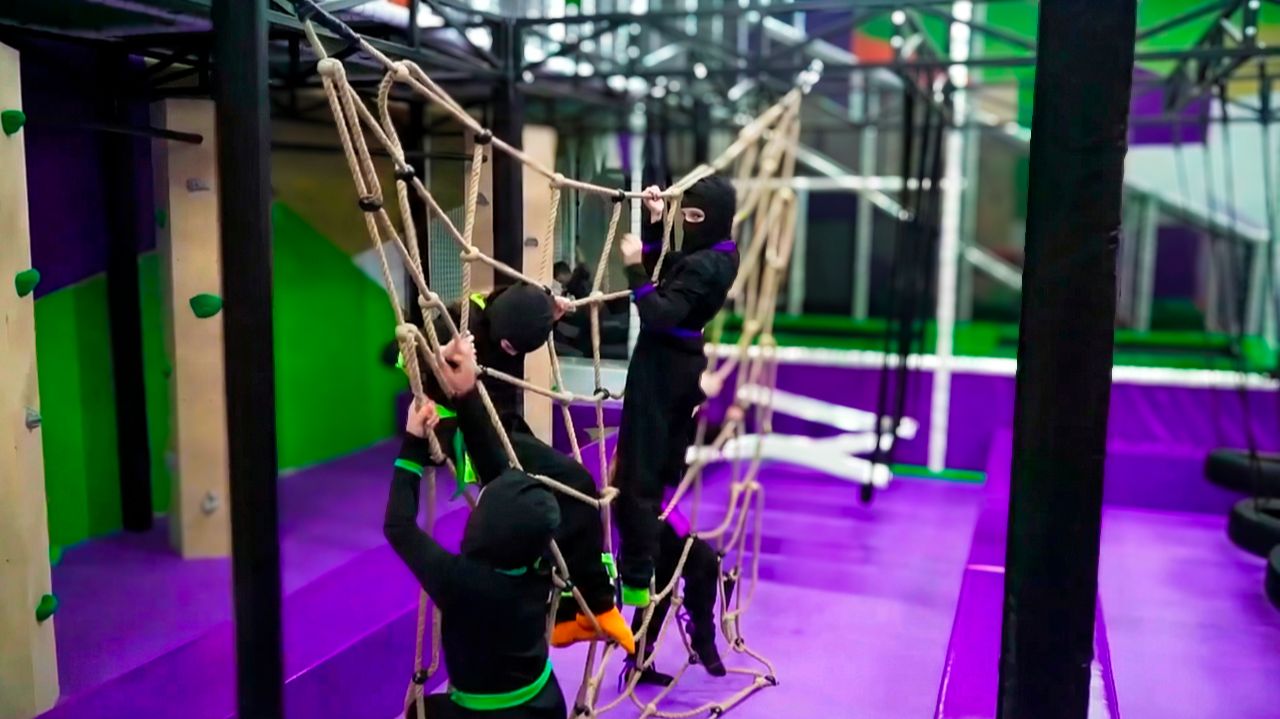 Игровые ниндзя-парки от БатутМастер