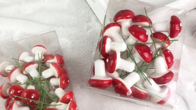 Набор для декорирования ГРИБНАЯ ПОЛЯНКА, 3 см, 30 шт., MT1000540-3