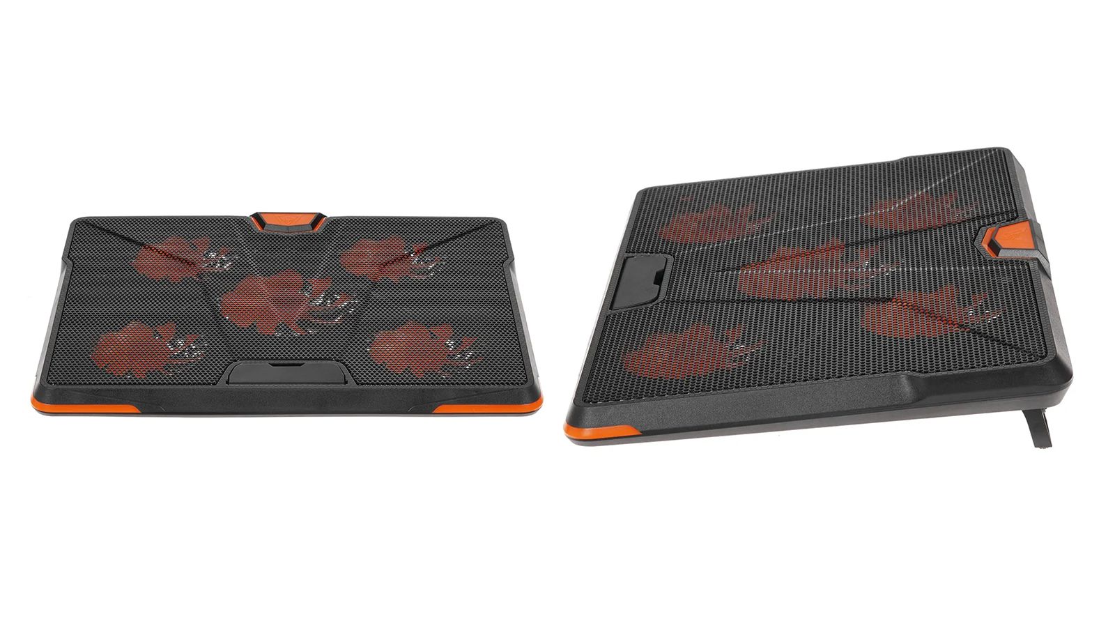 Подставка для охлаждения ноутбука с пятью вентиляторами и регулятором скорости кулеров