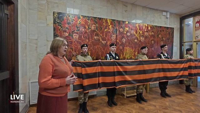 Презентация полиптиха «Наши павшие - как часовые» художника Владимира Мягкова прошла в Магадане