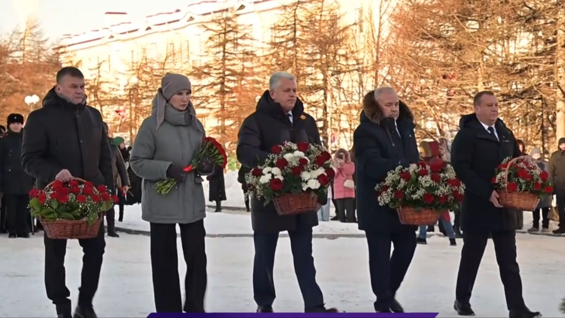 В Магадане почтили память защитников Отечества