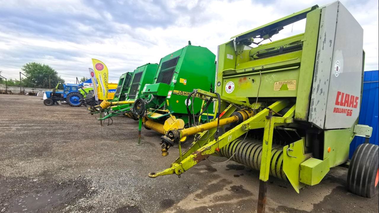 Видео проверки пресс-подборщика Claas Rollant 66 (Германия)