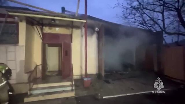 В Донецке на пожаре пострадал мужчина