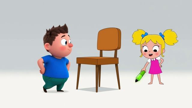 "3D-проблемы в 2D-мире: когда у стула нет толщины! 🌀😭"