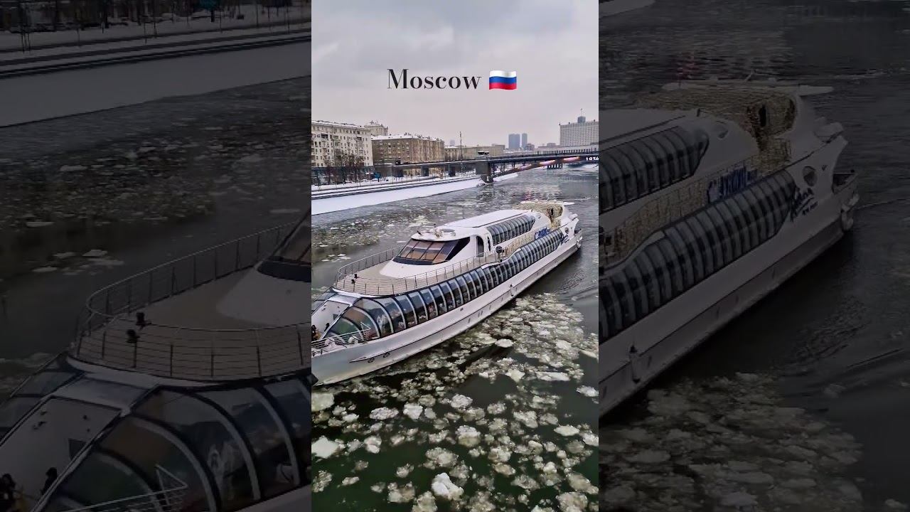 Moscow River in Winter 2026