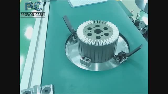 Станок изолирования пазов статора генератора CZDL2-160/190