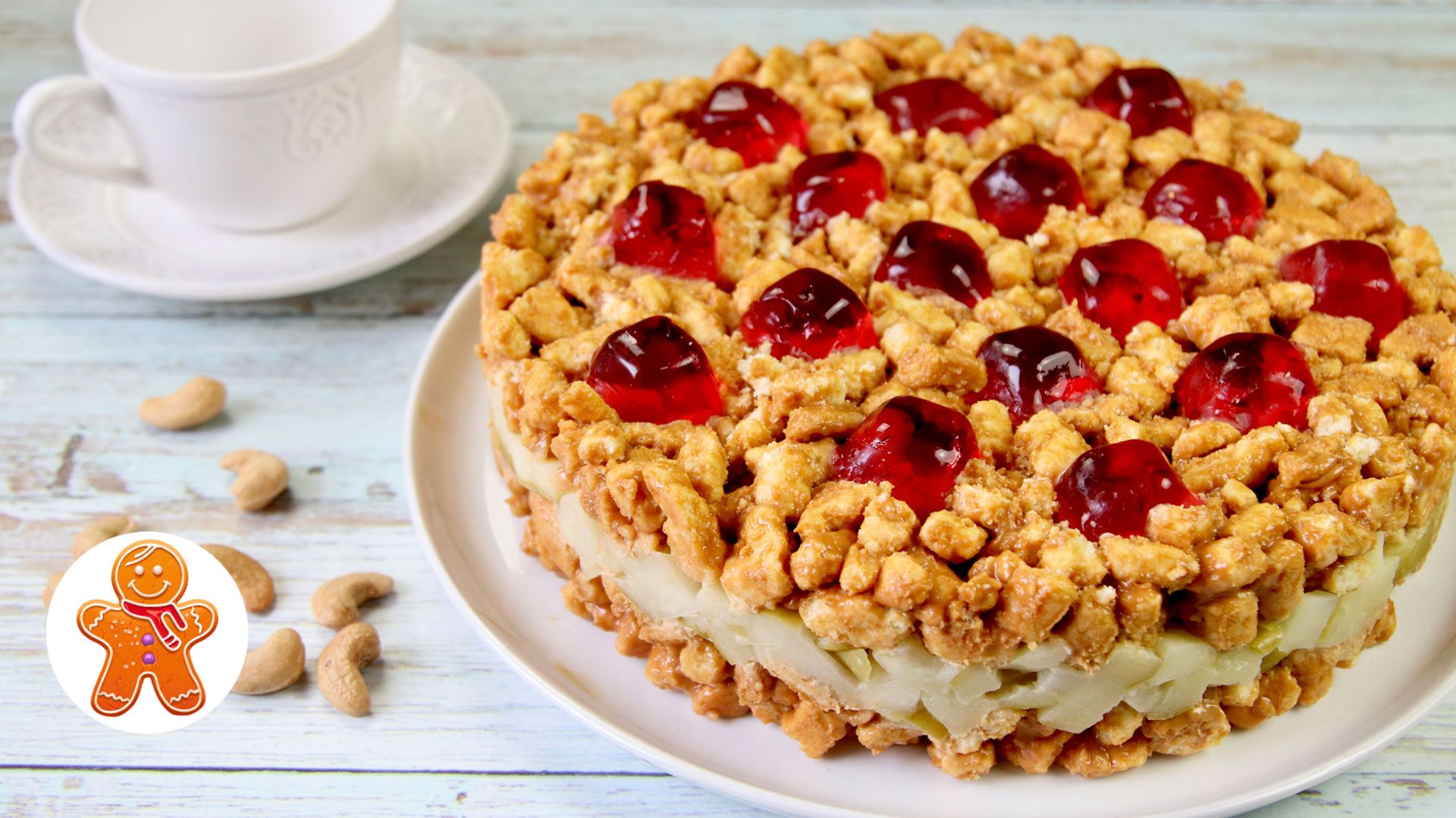 Торт "Резекне" 🍰 Похож на "Муравейник", но совсем другой