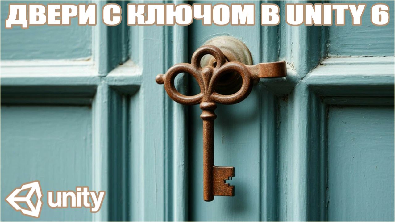 ДВЕРИ В UNITY. КАК СОЗДАТЬ ДВЕРЬ С ЗАМКОМ. ПОИСК ПРЕДМЕТОВ. РАЗРАБОТКА ИГР. КАНАЛ ИГРОСТРОЙ