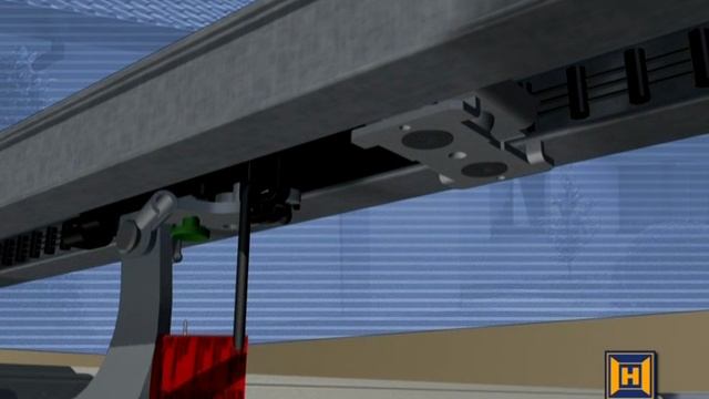 Монтаж привода для гаражных ворот Hörmann