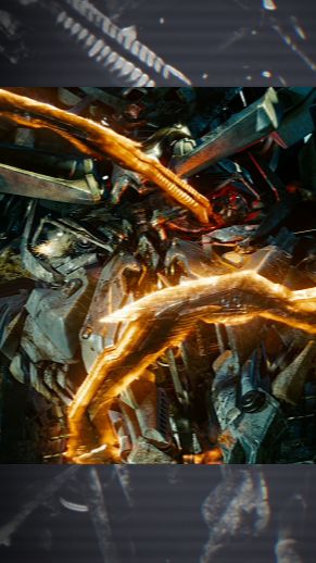 Трансформеры 2 Оптимус против Мегатрона, Старскрима и Гриндора