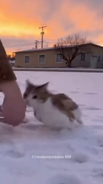 Мяул вышел погулять