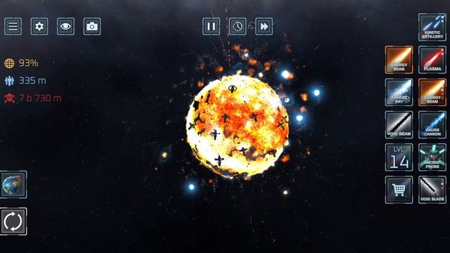 играю в Solar Smash 4часть ВОЛКОВСКИЙ