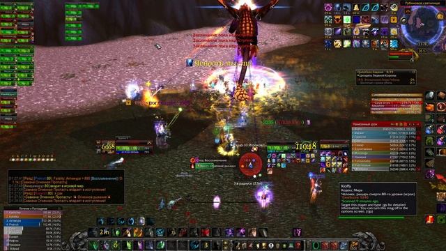 Рейд в РС 25 об друид (рдру) WoW Circle x1 18.02.25 вредное влияние героизма