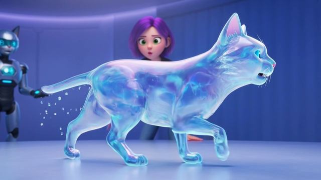 "Сгенерируй мне кота, которого страшно разбить! 💎🐈"