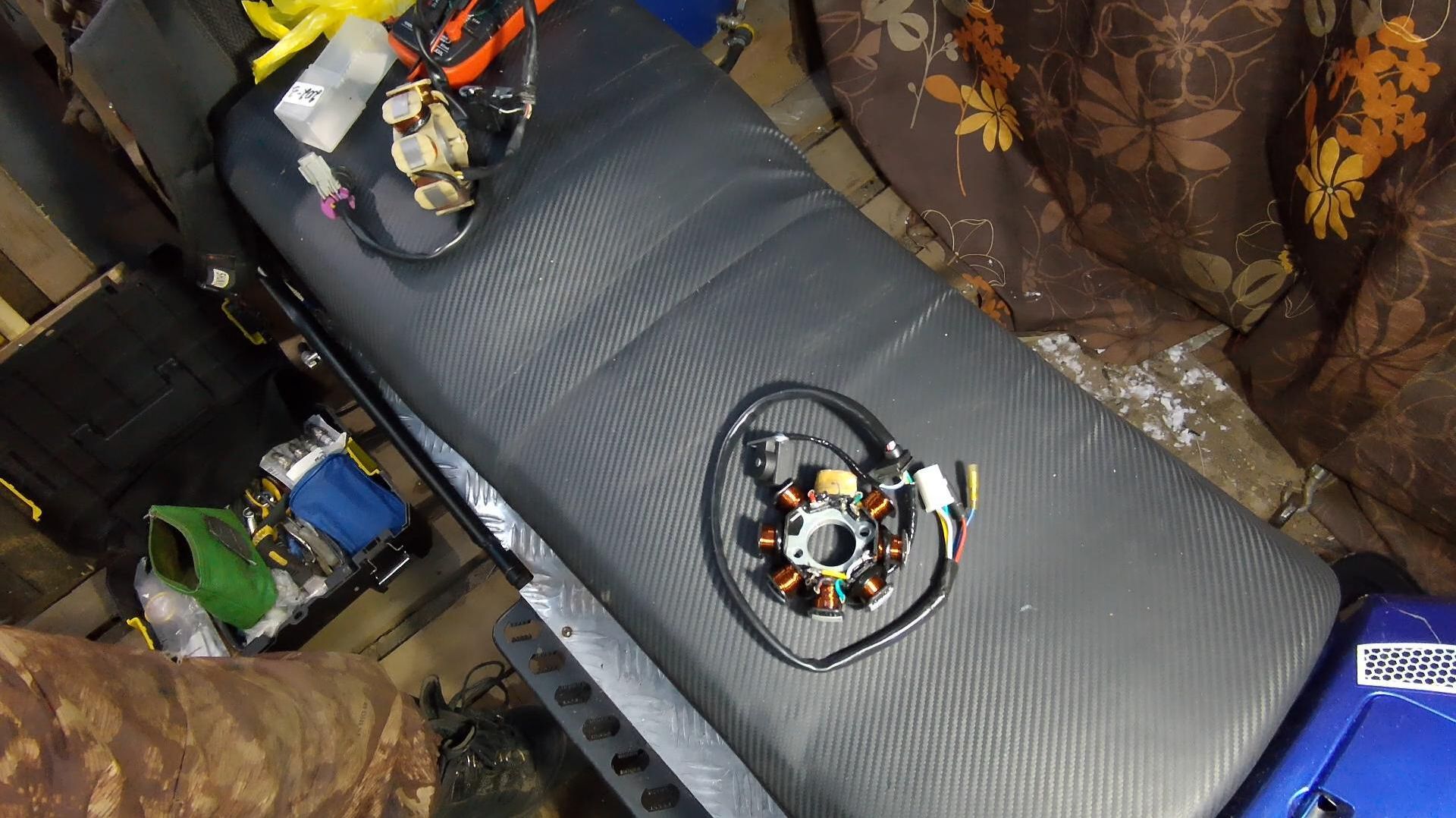 Sharmax sn210 - про генератор, пропала искра