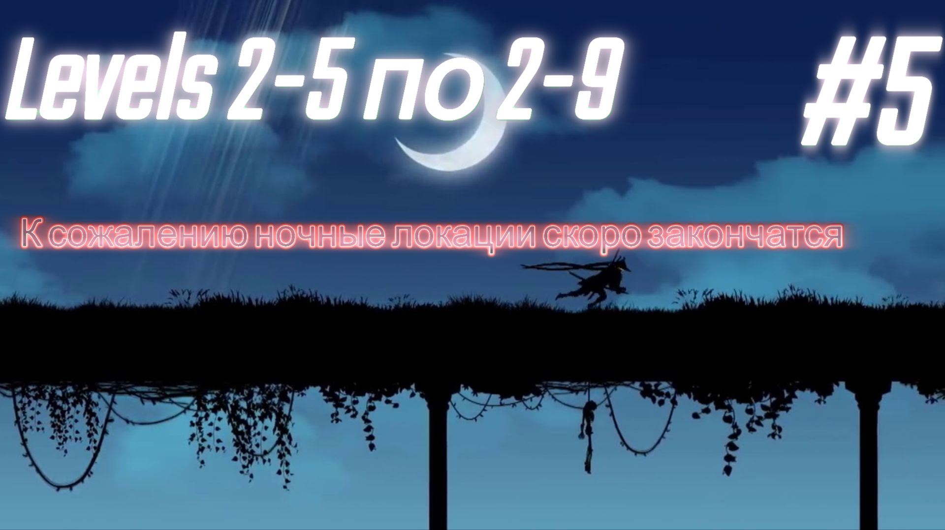 Уровни 2-5 по 2-9,уровни полны всякой нечистью! Ночная локация не перестаёт мне нравиться