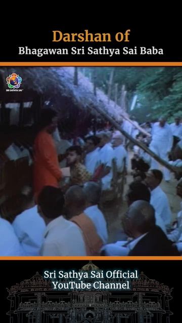 Божественный Даршан Шри Сатья Саи 🙏