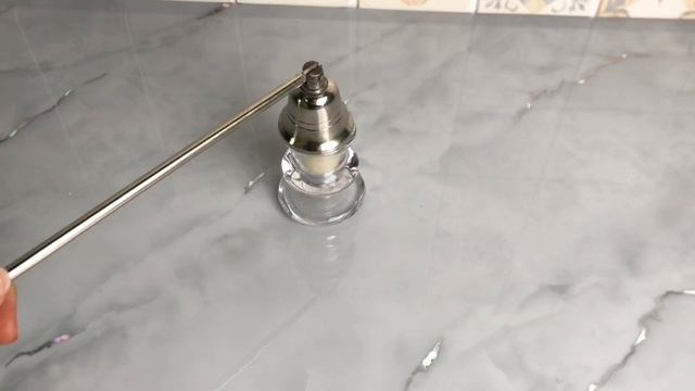 Колокольчик для тушения свечей КАШЕ: ЕЛЬ, металл, 29 см, A54030920-1