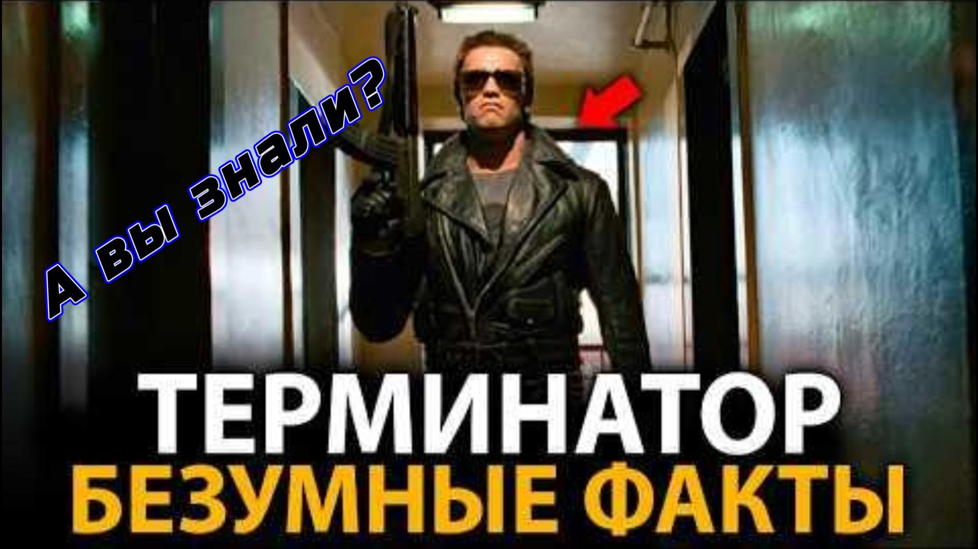 Терминатор - удивительные факты, о которых мало кто знает