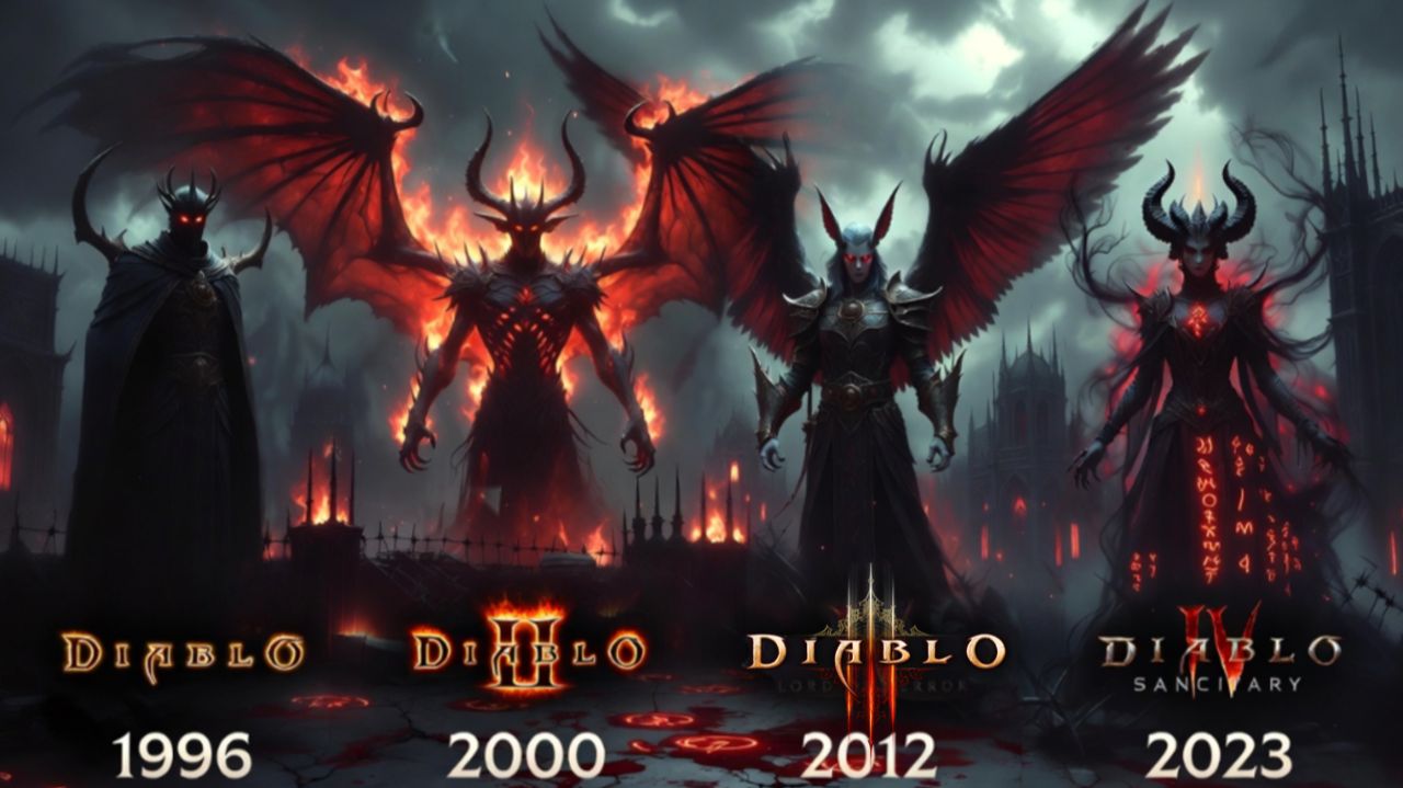 Эволюция серии игр Diablo