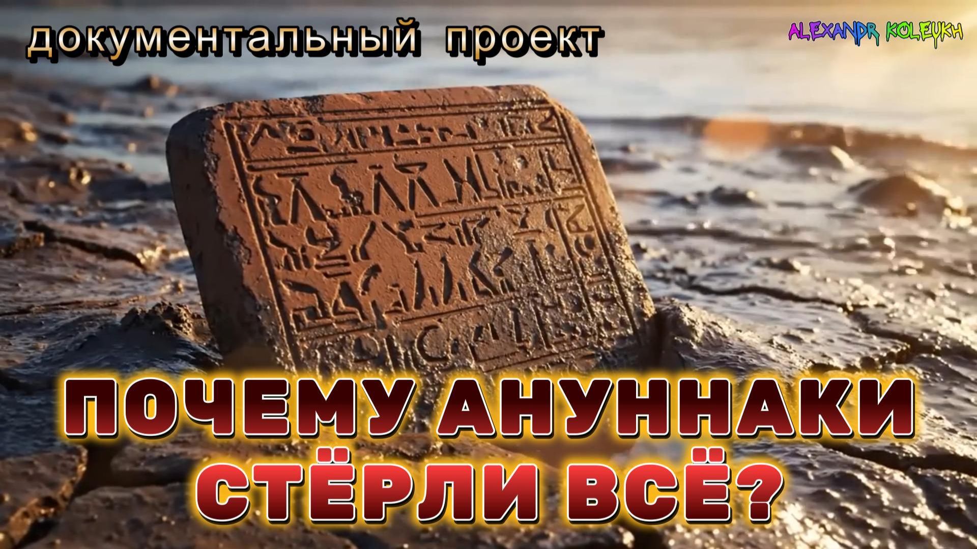 Почему Ануннаки СТЕРЛИ все следы первой цивилизации на Земле   Документальный проект