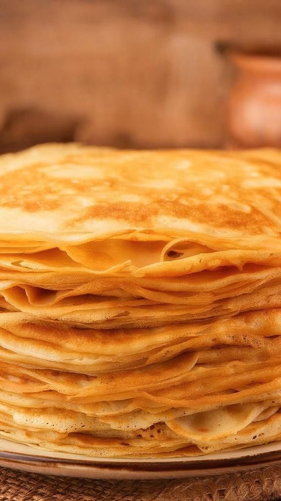 Такие блины готовили в русской печи🥞