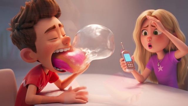 "Ты — то, что ты ешь. Особенно в квантовом мире! 🍩👾"