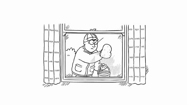 Кот Саймон - Боль в окне