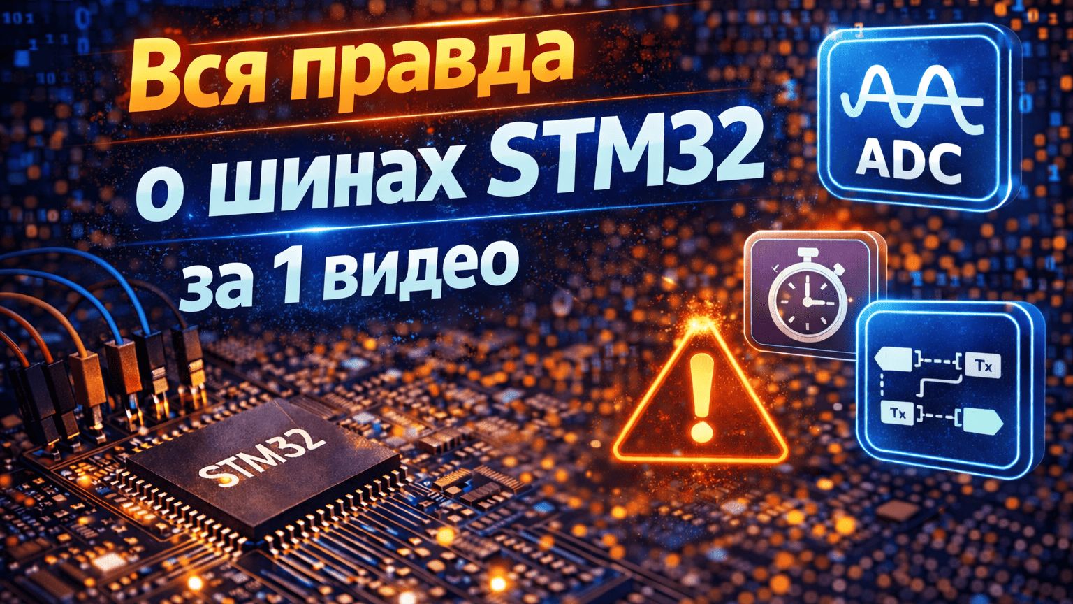Как микроконтроллер на самом деле работает с периферией - тайминги, прерывания, DMA