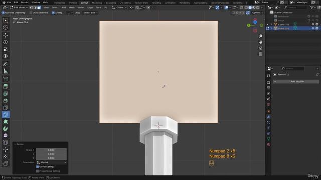 11 - 10 Modeling a LowPoly Key Game assets
